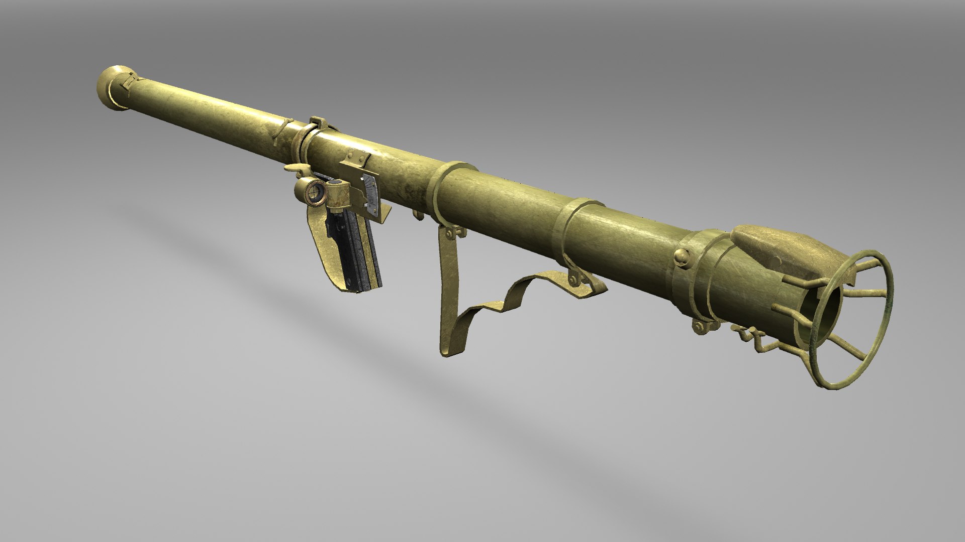 3D Bazooka Model - TurboSquid 2198040