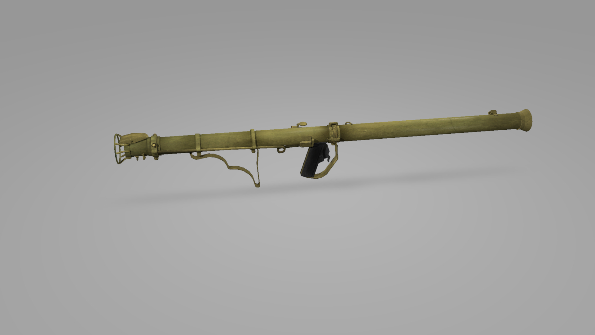 3D Bazooka Model - TurboSquid 2198040