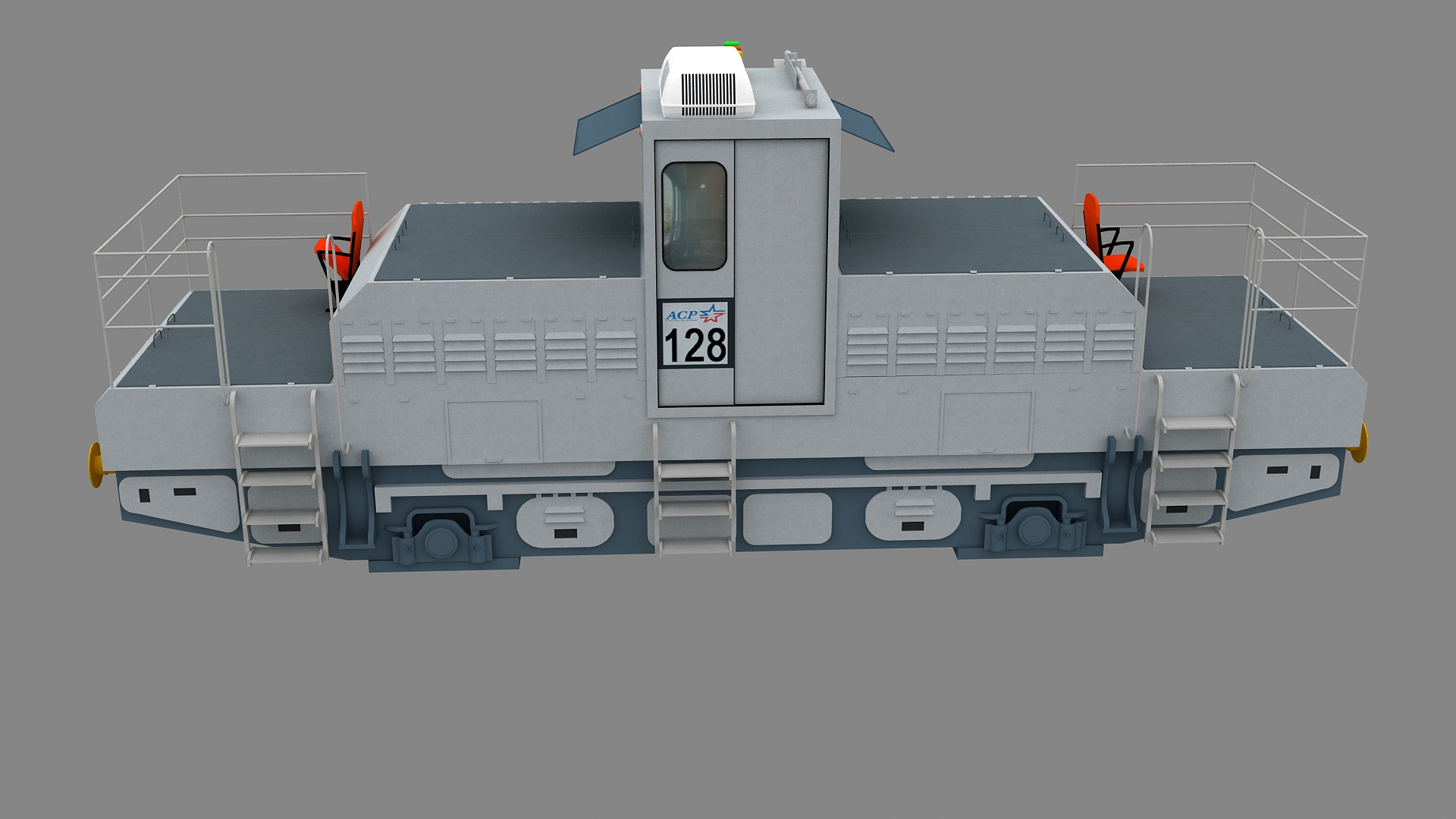 Electric Towing Locomotive 3d Model Panama Canal 3D Model - TurboSquid ...