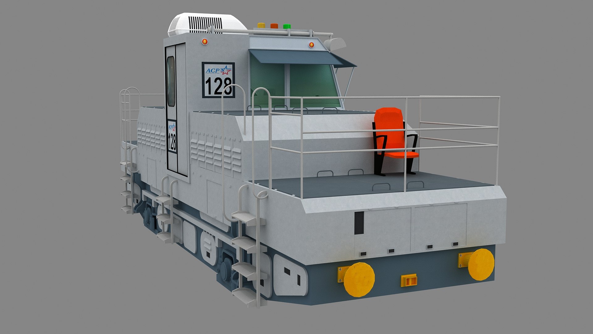 Electric Towing Locomotive 3d Model Panama Canal 3D model - TurboSquid ...