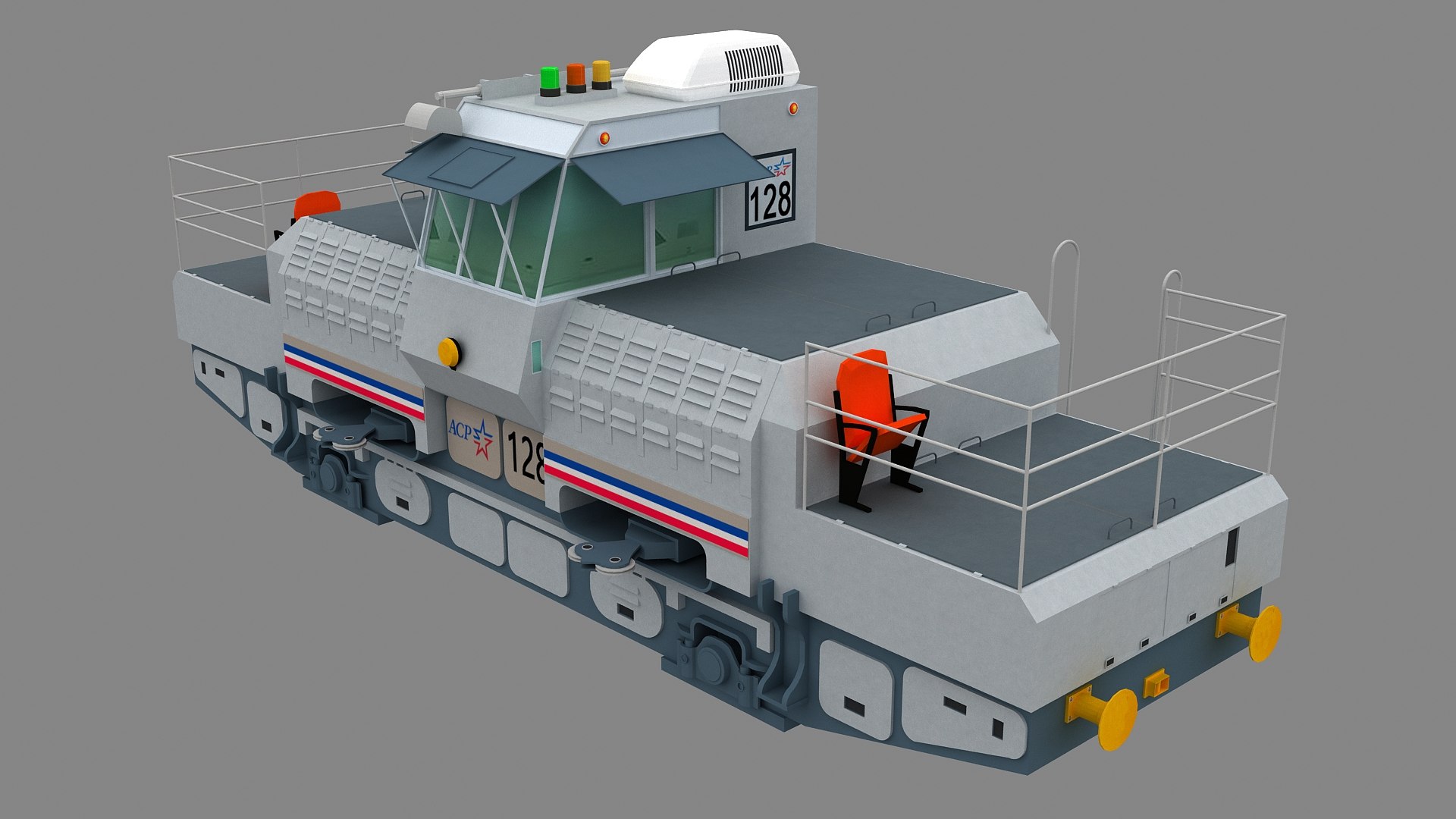 Electric Towing Locomotive 3d Model Panama Canal 3D Model - TurboSquid ...