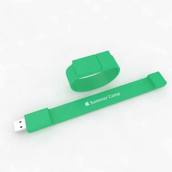 3d usb wrist band