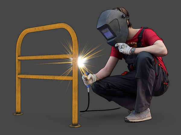 Stylized Welder Character 3D - TurboSquid 1723874