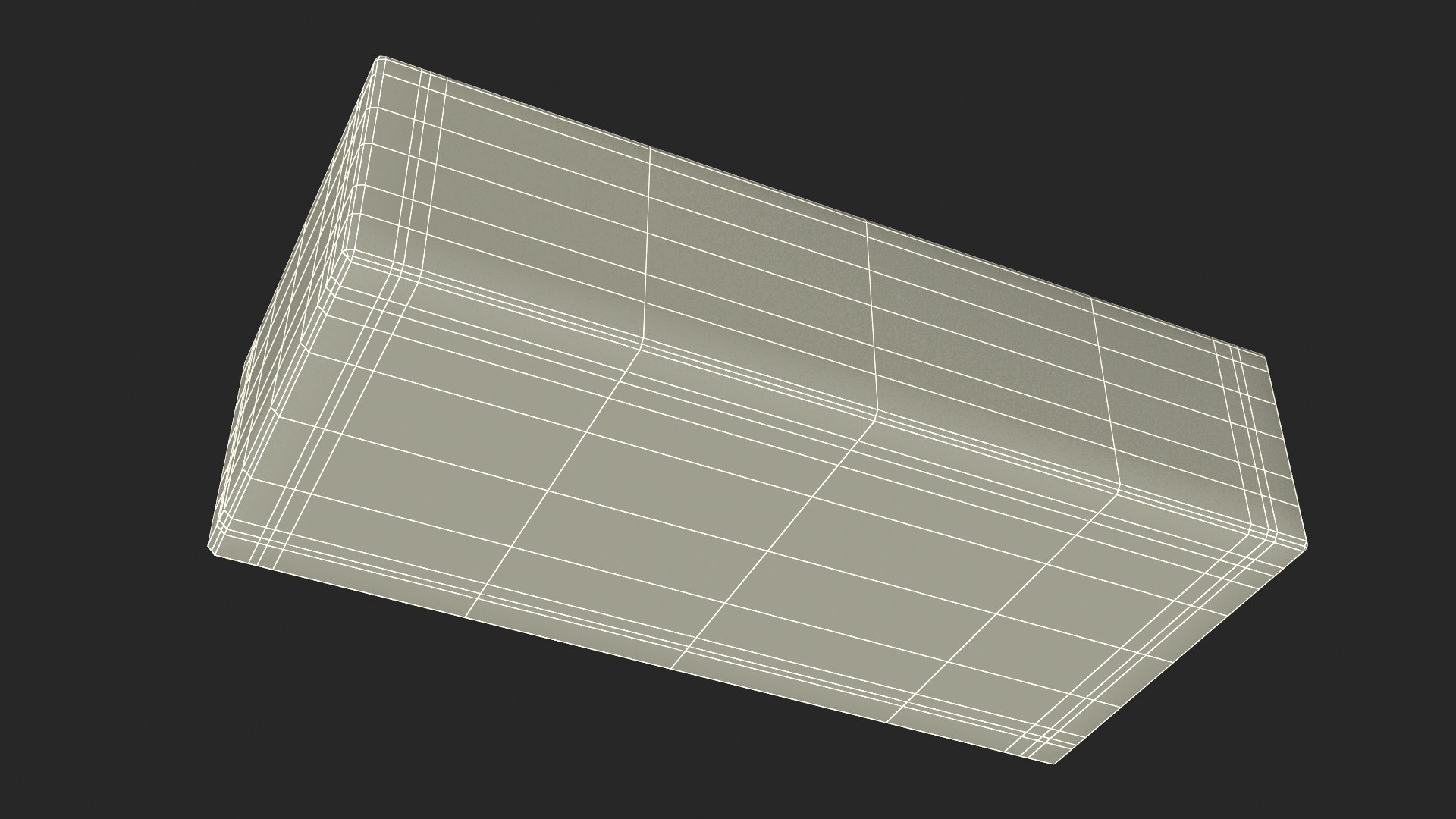 3D Frogged Calcium Silicate Brick Gray - TurboSquid 2145561