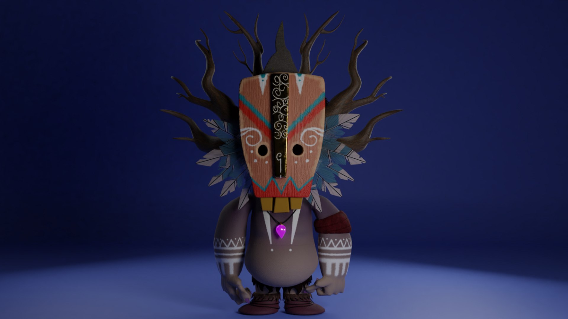 3D Model Shaman - TurboSquid 1688245