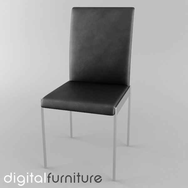 3d model dining chair