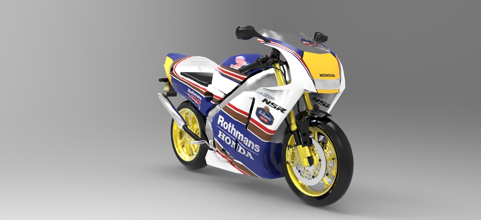 Honda Nsr 250 Mc28 3ds