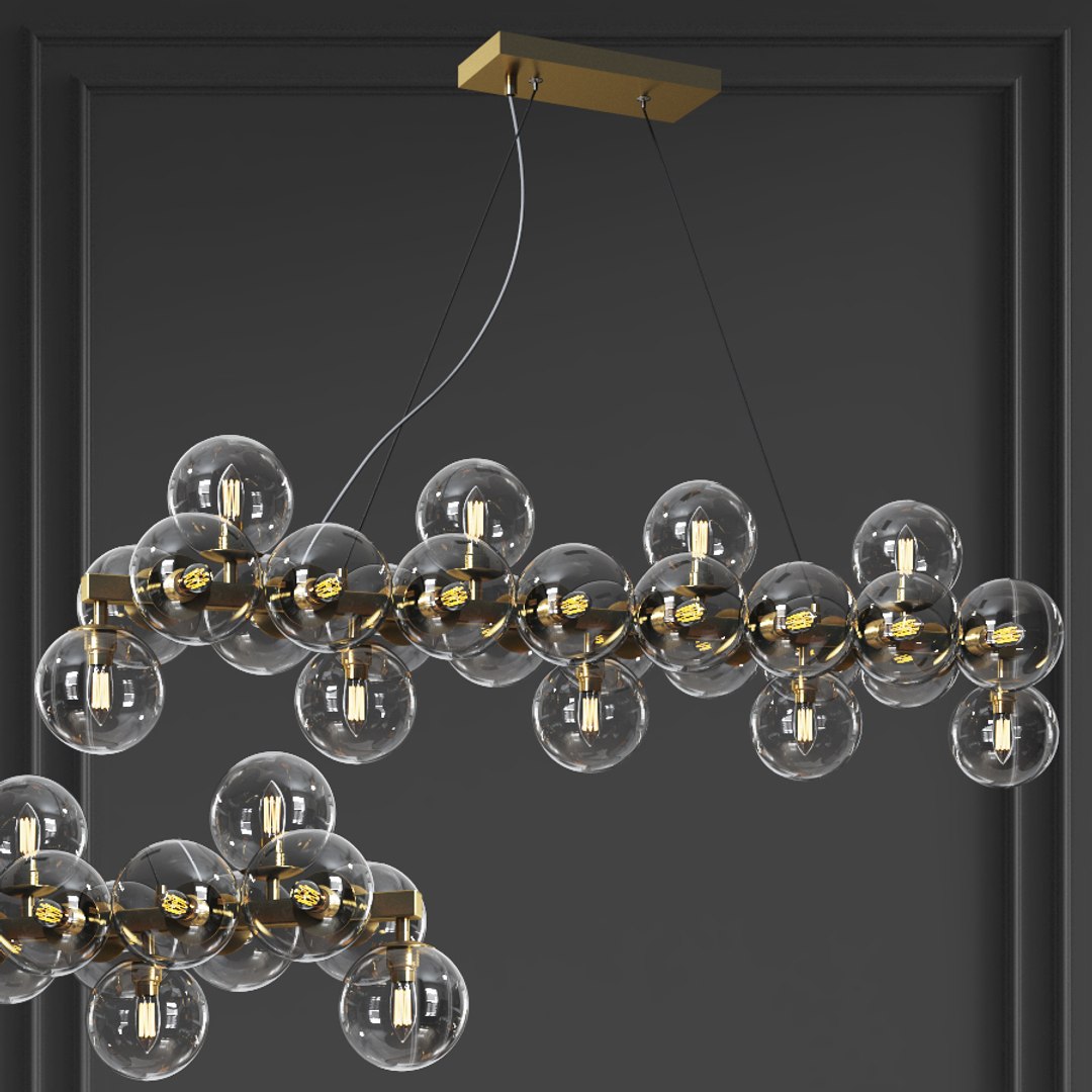 3D Maytoni Linear Pendant Lamp Model - TurboSquid 1600868