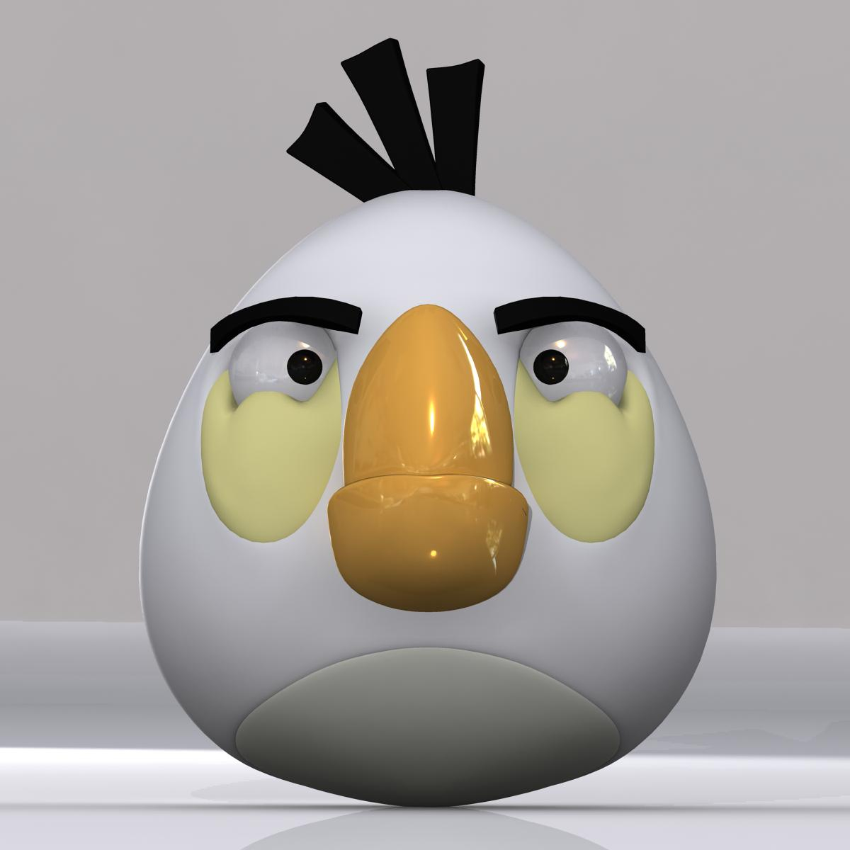 angry birds 10 pack 3d model