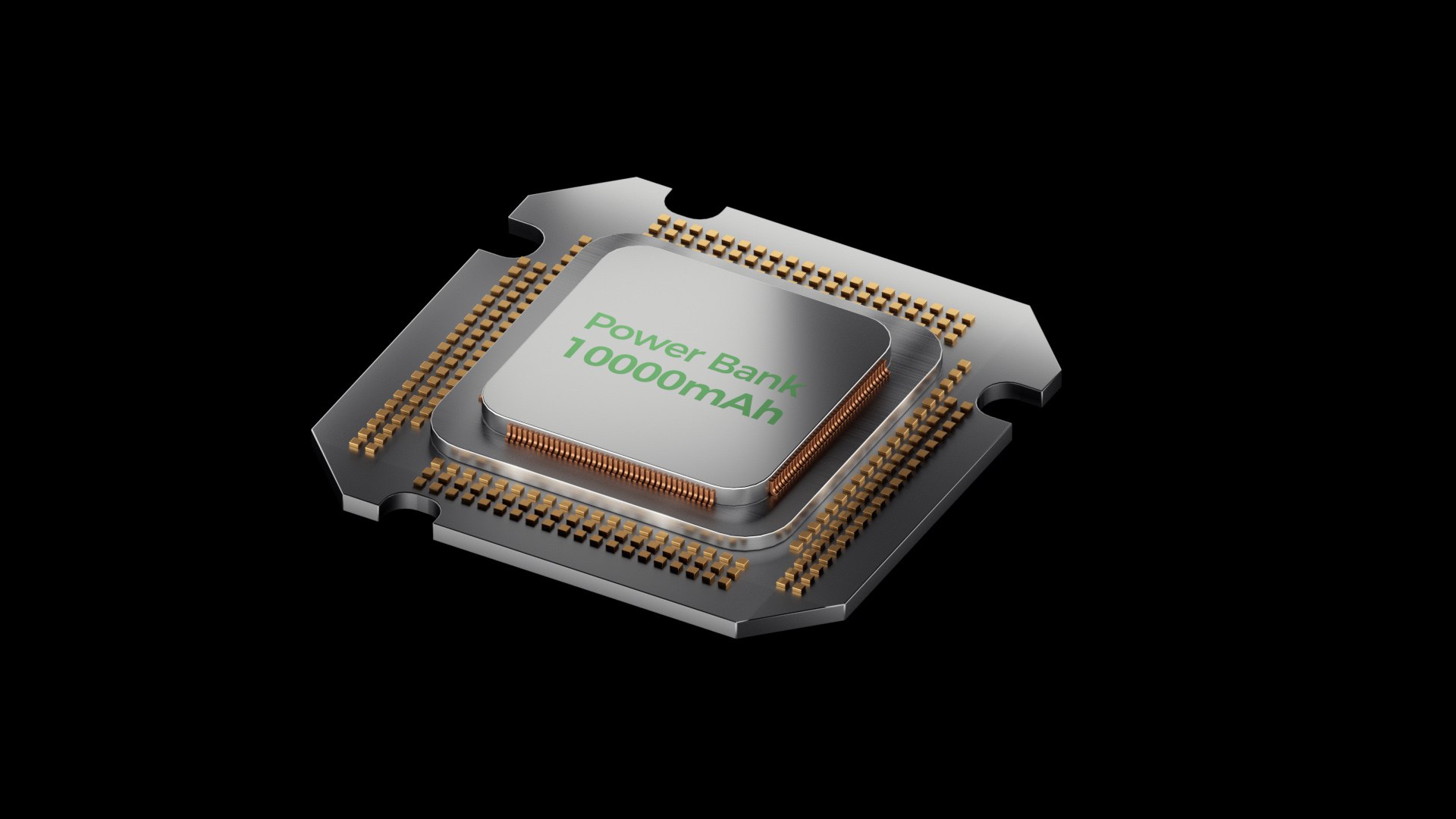 3D Charging Chip Circuit Board Model - TurboSquid 2261253