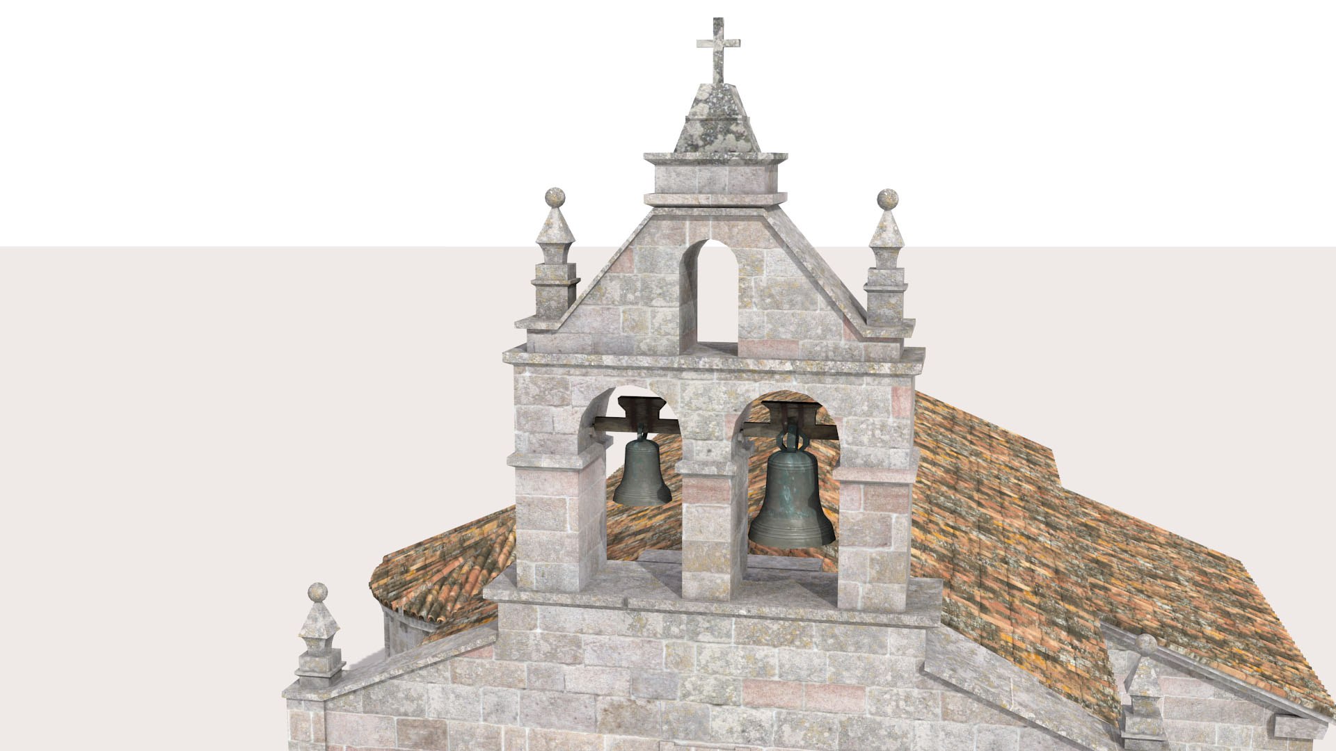 Romanesque Church 3d Obj