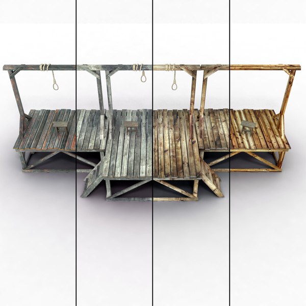3d model gallow
