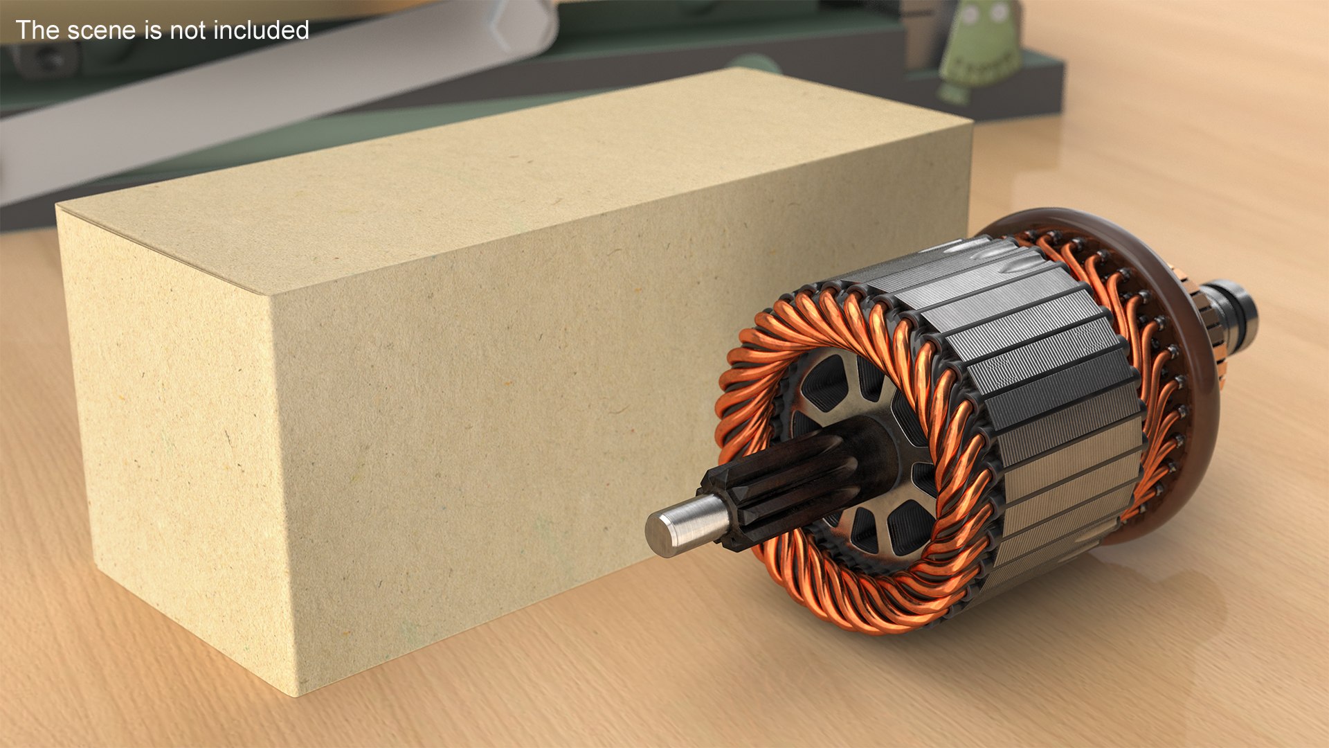 3D Starter Rotor With Package Model - TurboSquid 1905799
