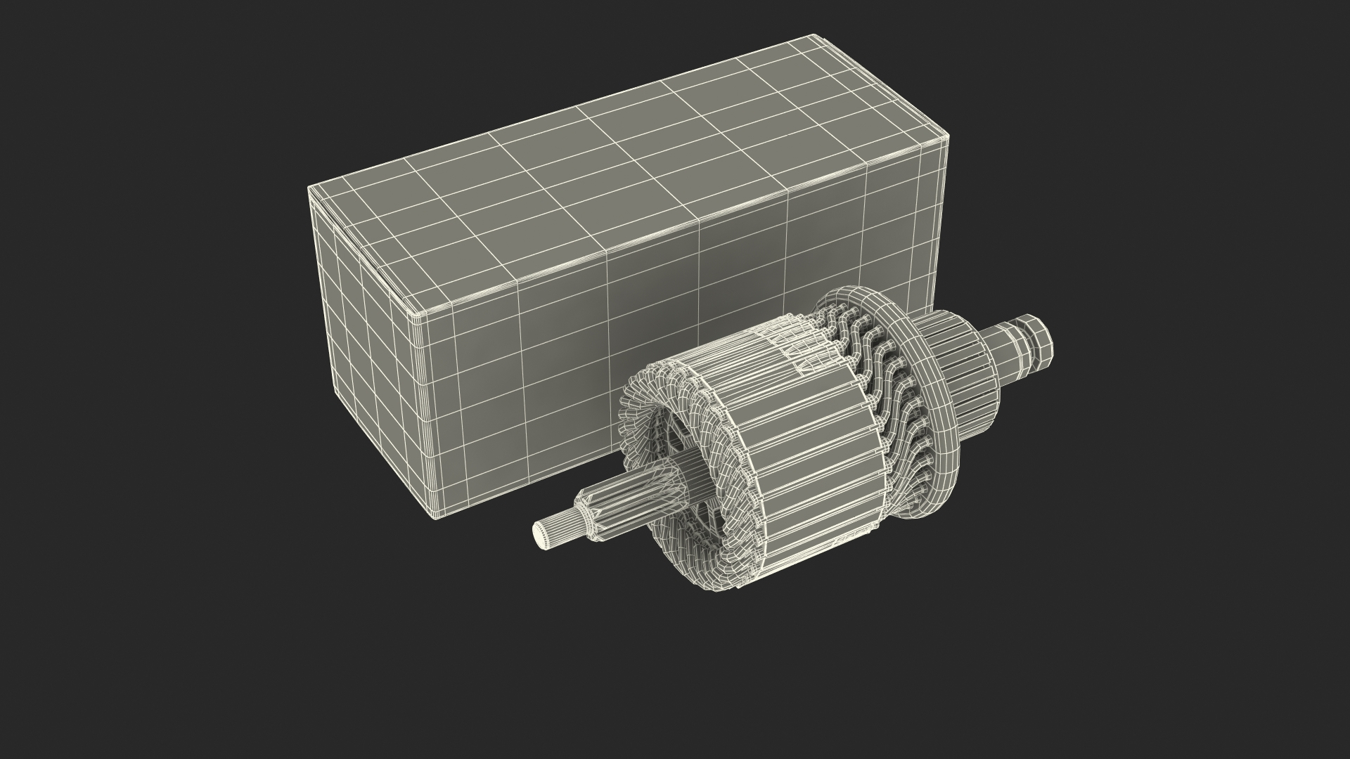 3D Starter Rotor With Package Model - TurboSquid 1905799