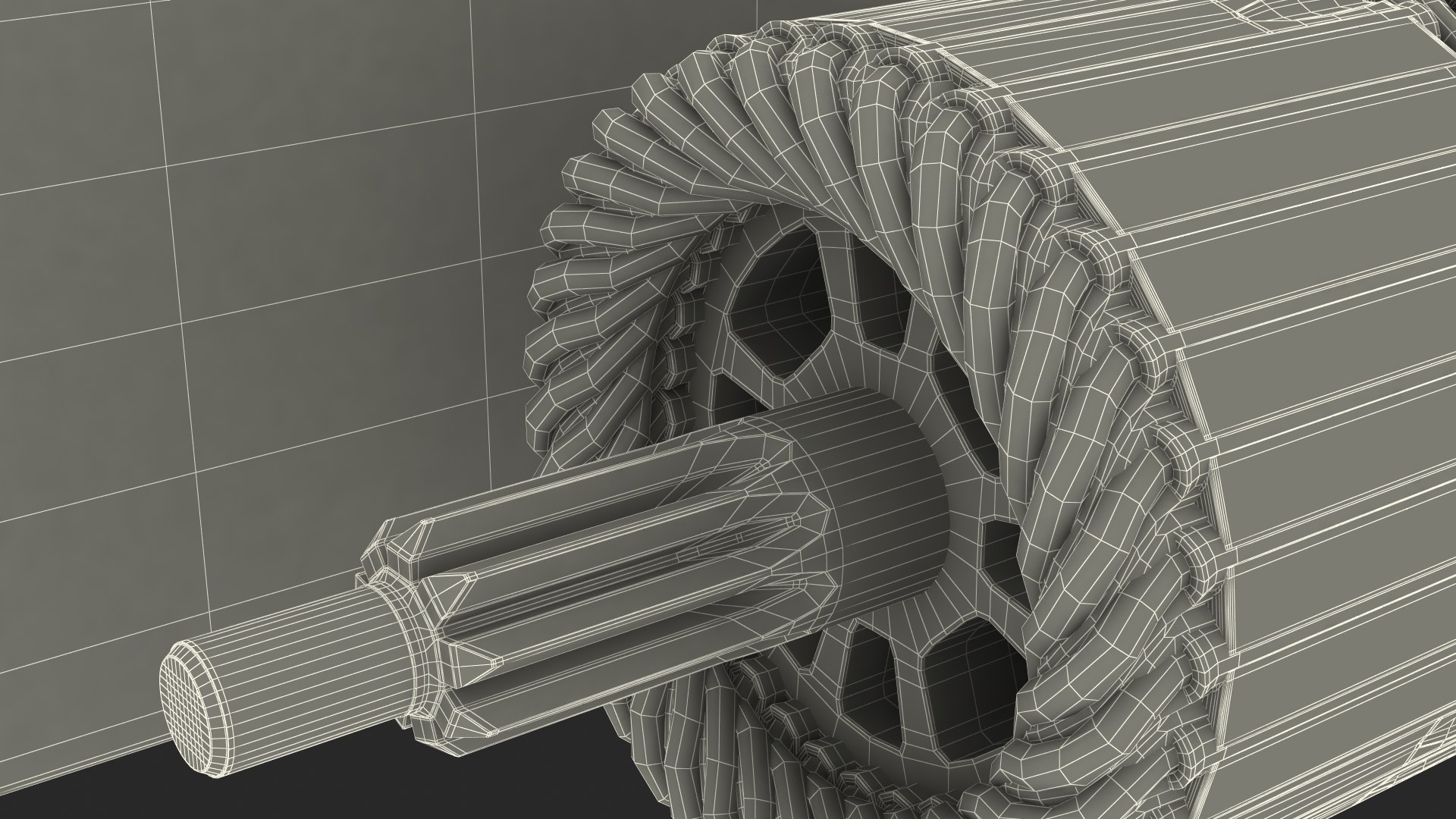 3D Starter Rotor with Package model - TurboSquid 1905799