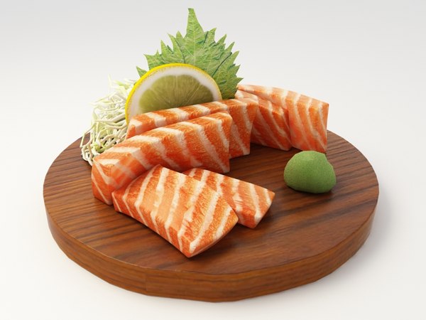 3D Sashimi Models | TurboSquid
