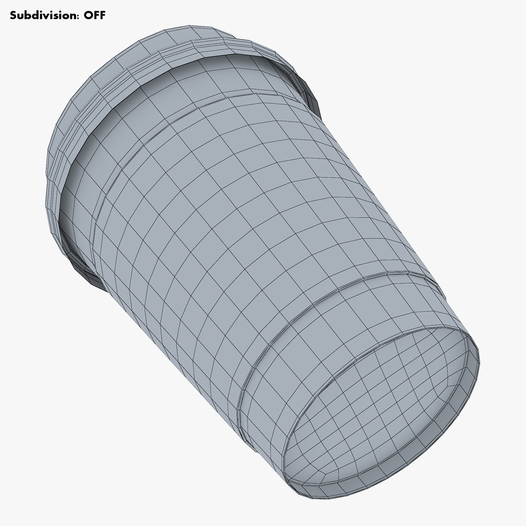 Paper Coffee Cup 12oz 360ml V 1 3D Model - TurboSquid 2003551