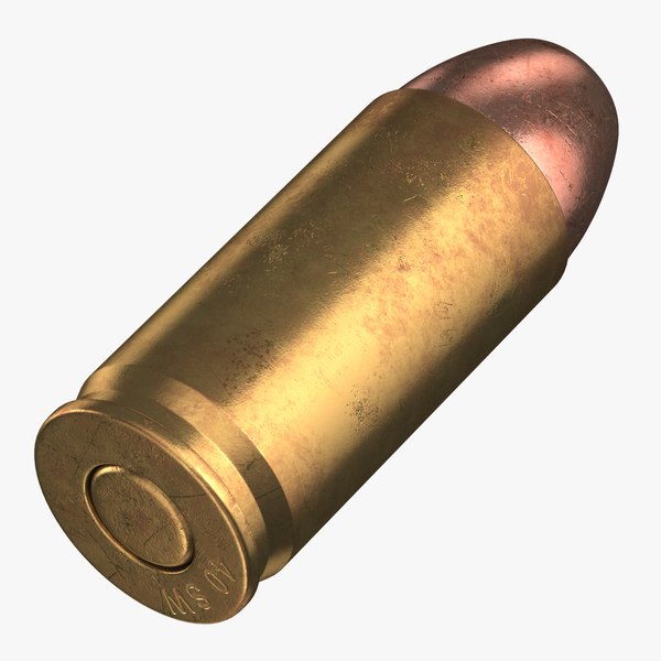 3D bullet 40 sw model - TurboSquid 1366739