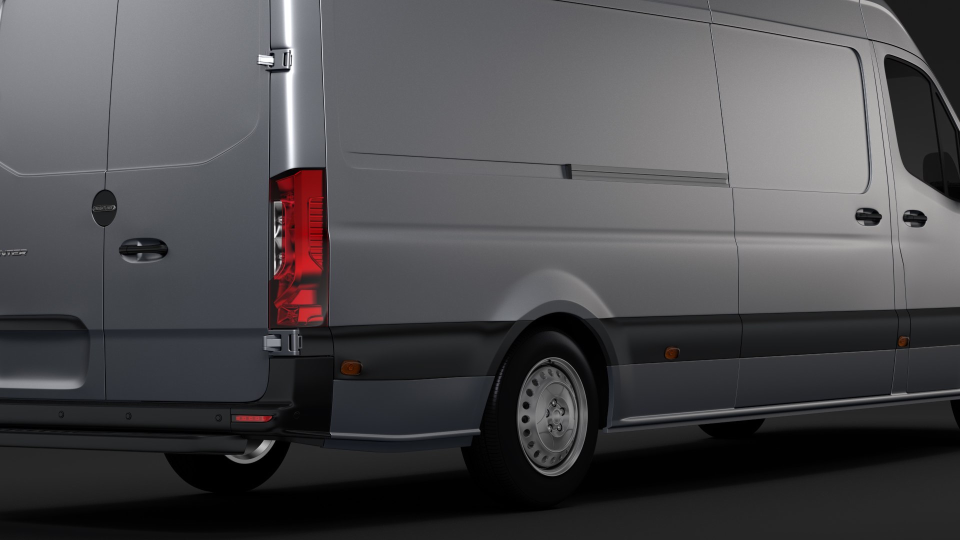 3D Freightliner Sprinter Panel Van - TurboSquid 1394093