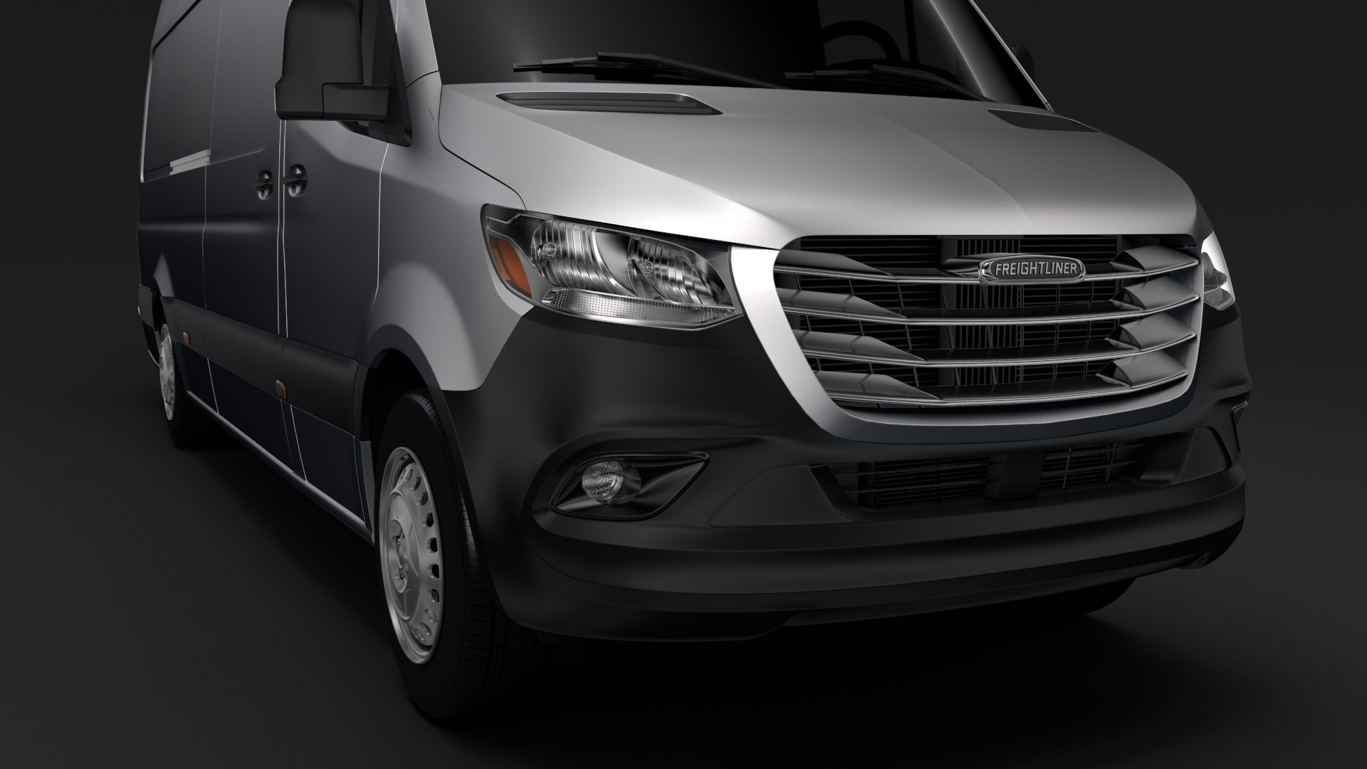3D Freightliner Sprinter Panel Van - TurboSquid 1394093