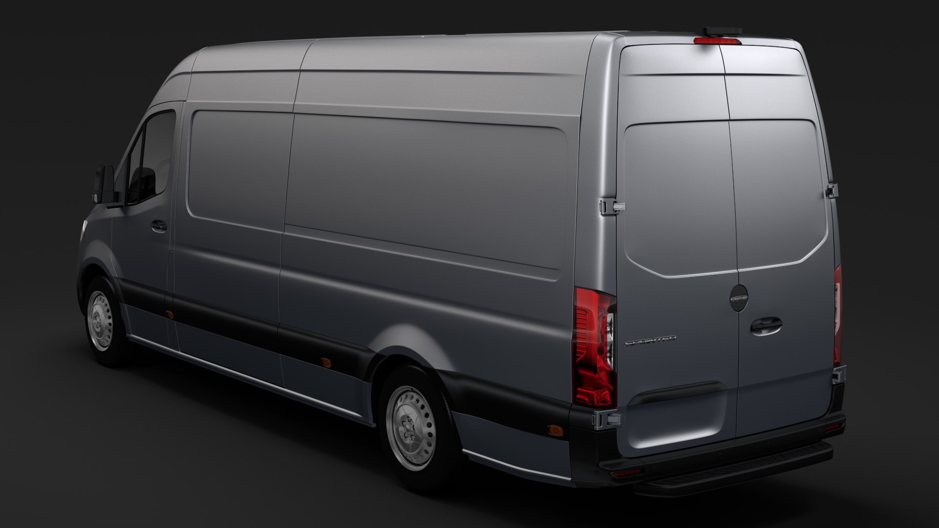 3D Freightliner Sprinter Panel Van - TurboSquid 1394093