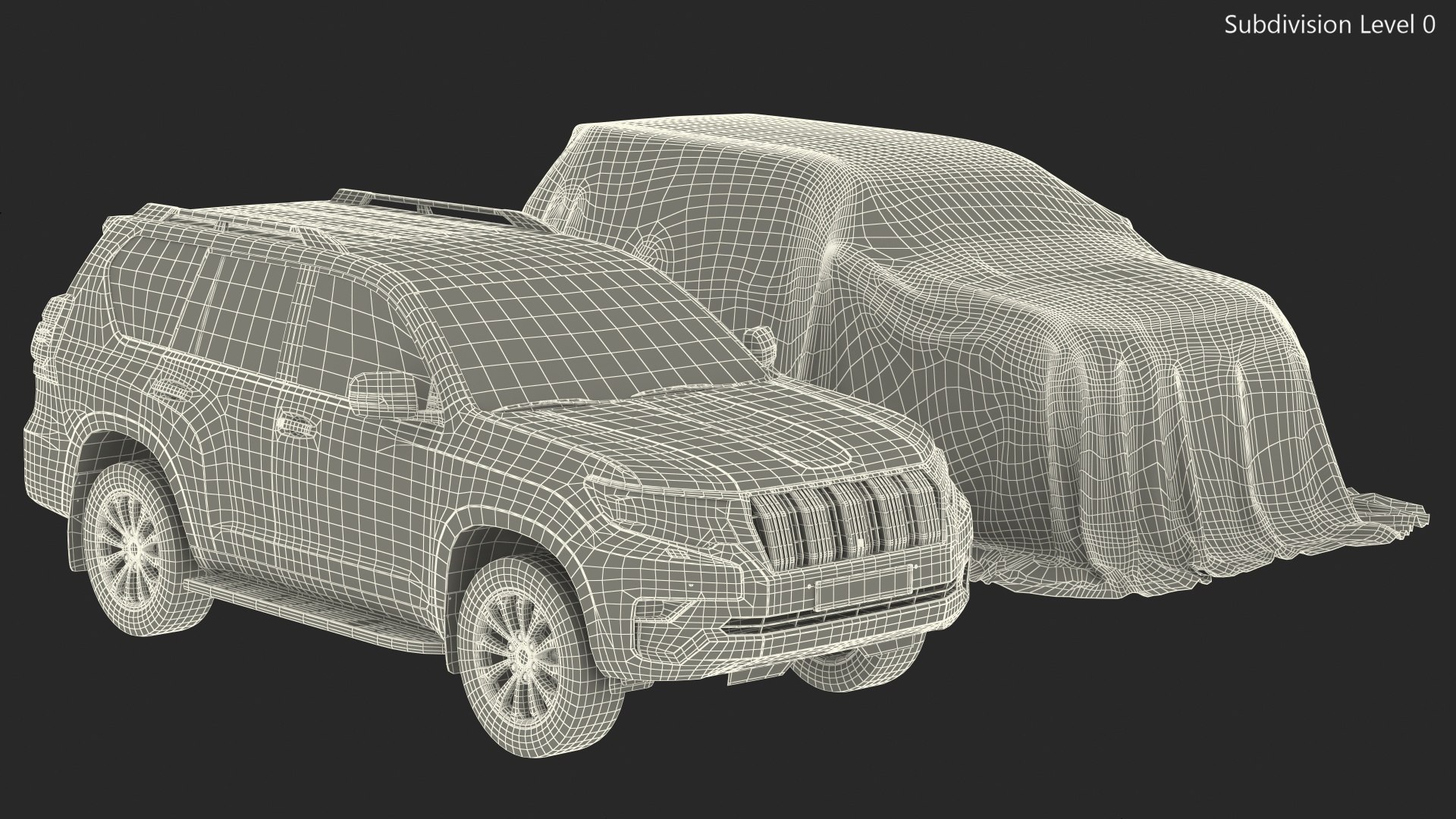3D model suv car cover - TurboSquid 1602426