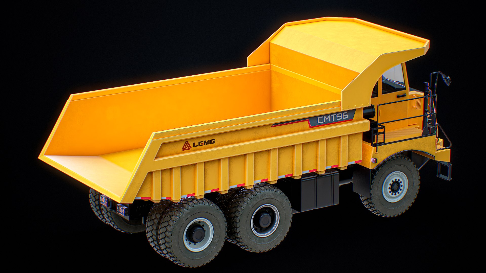 3D Mining Truck CMT 96 LGMG PBR - TurboSquid 2418412