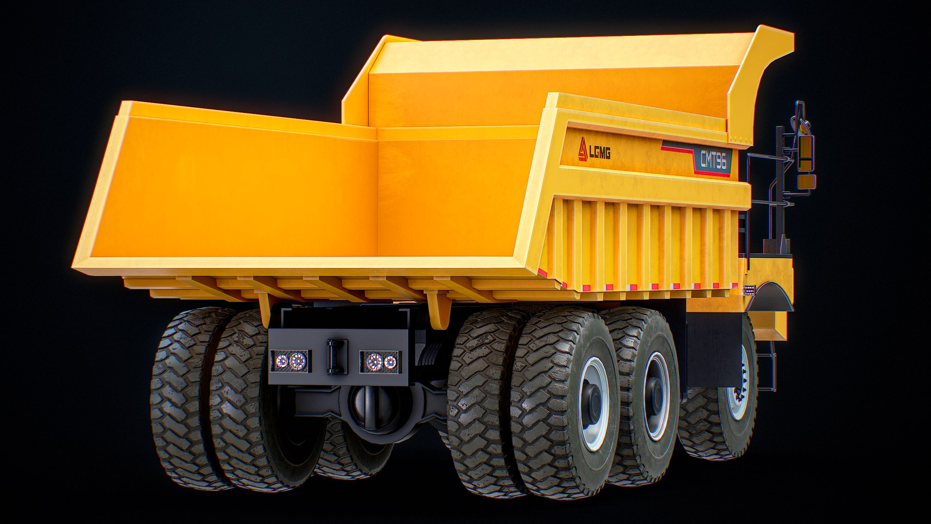 3D Mining Truck CMT 96 LGMG PBR - TurboSquid 2418412