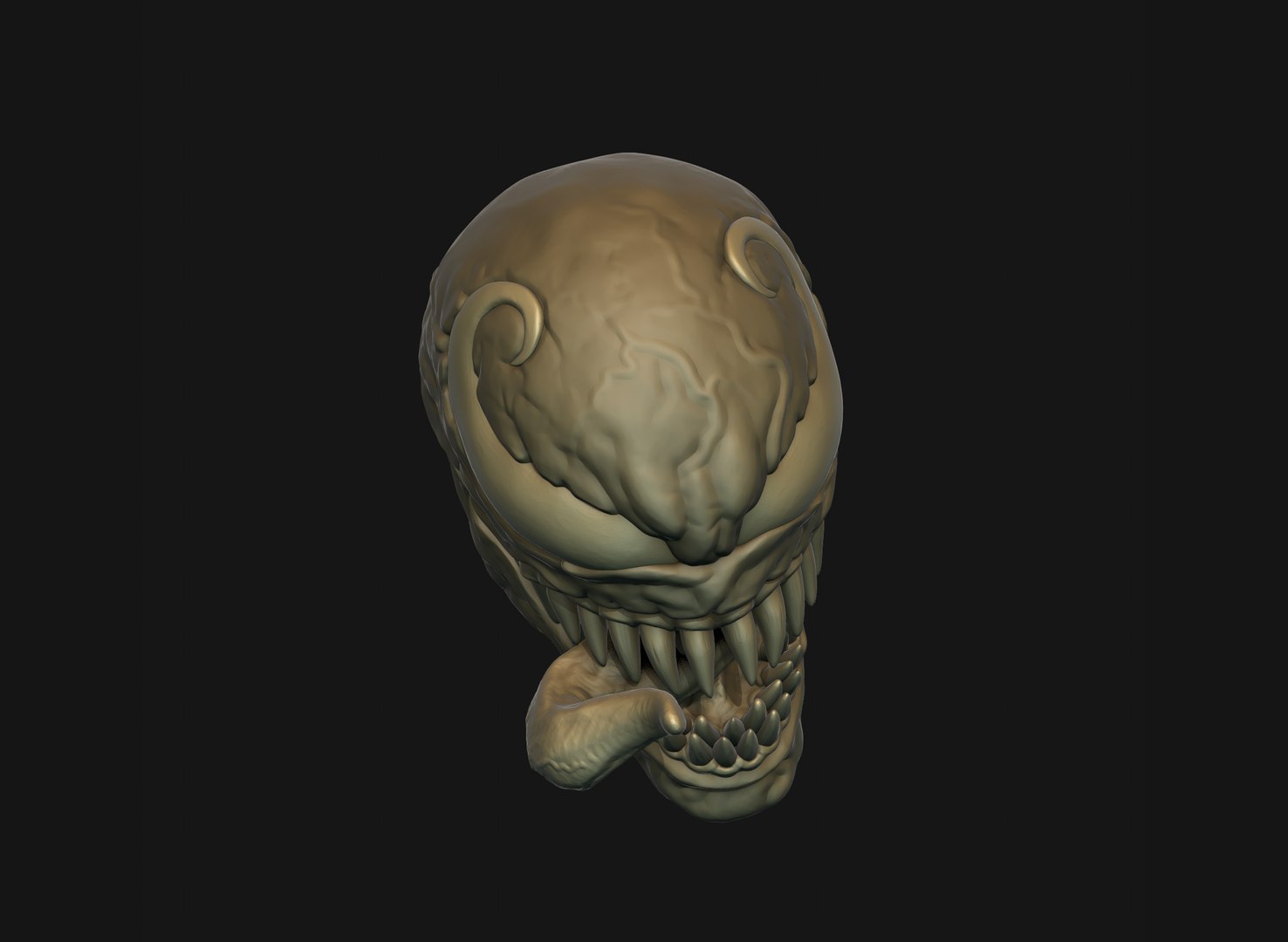 Venom Head Print 3D Model - TurboSquid 1874231