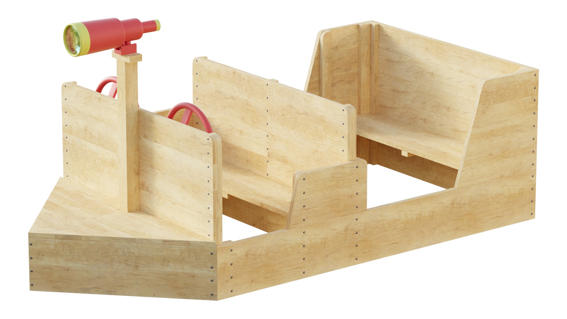 ADMIRAL WOODEN PLAY BOAT 3D Model - TurboSquid 2210483