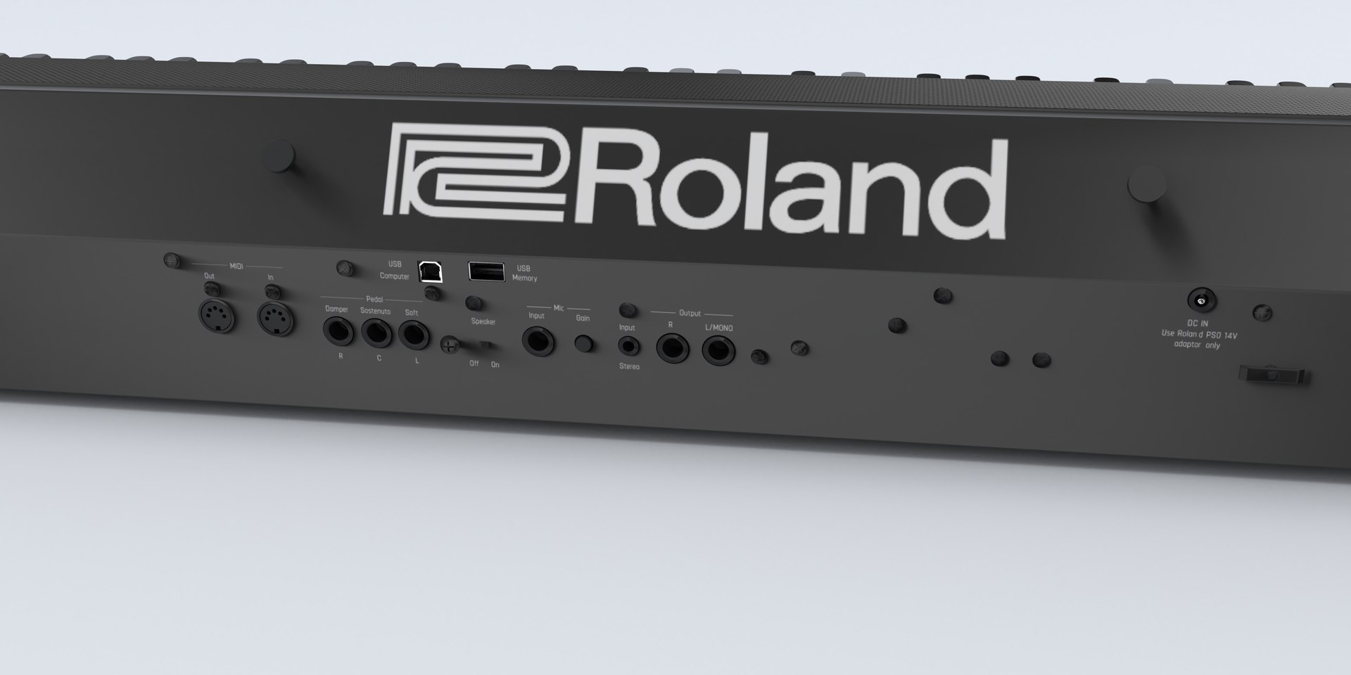 3D Roland Musical Set Black model - TurboSquid 2012433