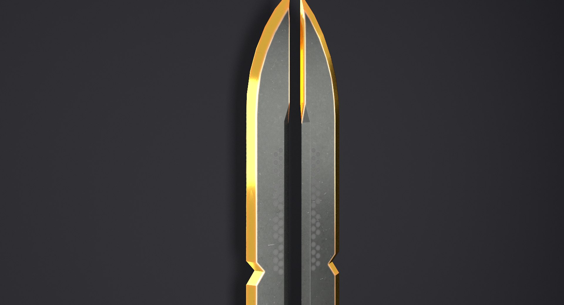 Industrial Sci-fi Dagger Weapon Model - TurboSquid 1360104