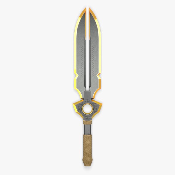 Industrial sci-fi dagger weapon model - TurboSquid 1360104