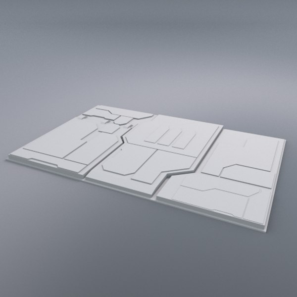 hull segment 3d model