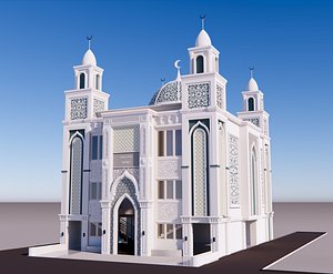Download 3D Mosque SketchUp Models - TurboSquid