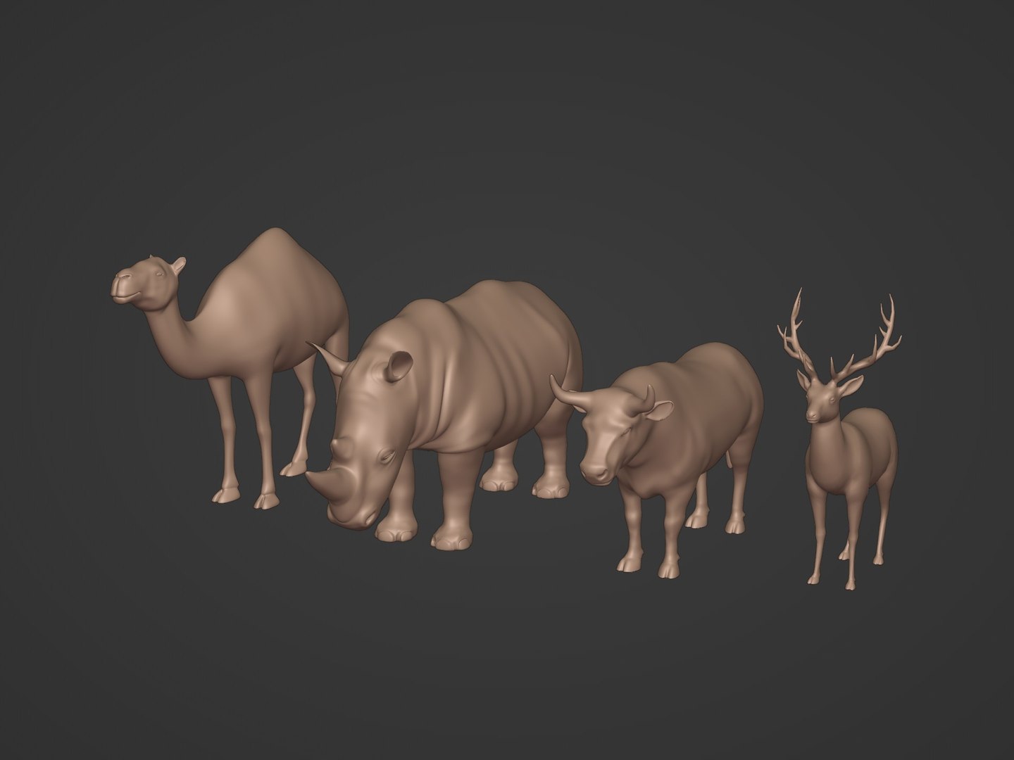 3D Animals Pack Model - TurboSquid 1851870