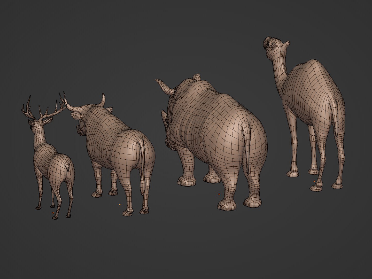 3D Animals Pack Model - TurboSquid 1851870