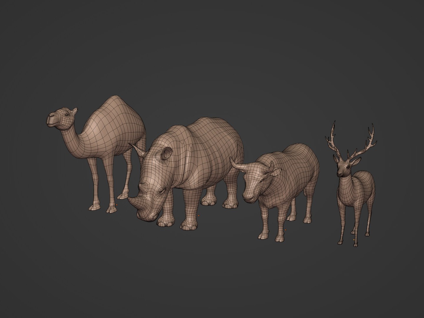 3D Animals Pack Model - TurboSquid 1851870