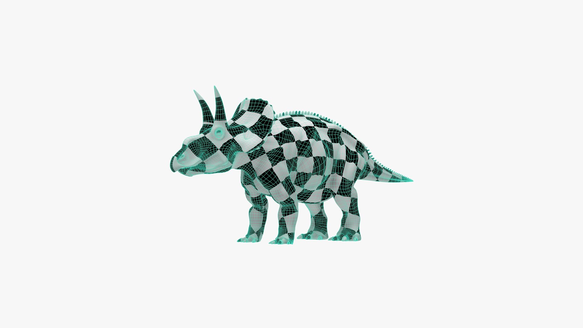 3D Diceratops Model - TurboSquid 1844290