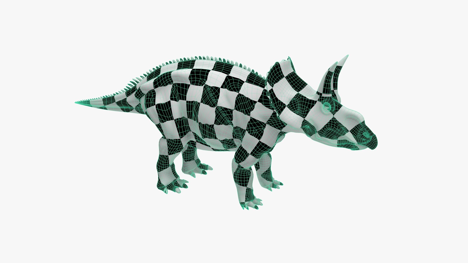 3D Diceratops Model - TurboSquid 1844290