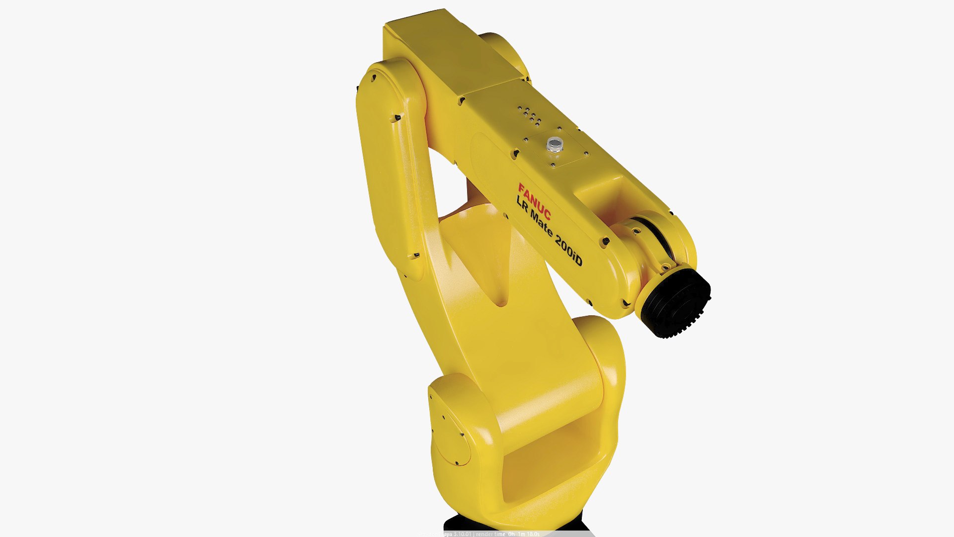 3D Fanuc Lr Mate 200id Model - TurboSquid 1528689