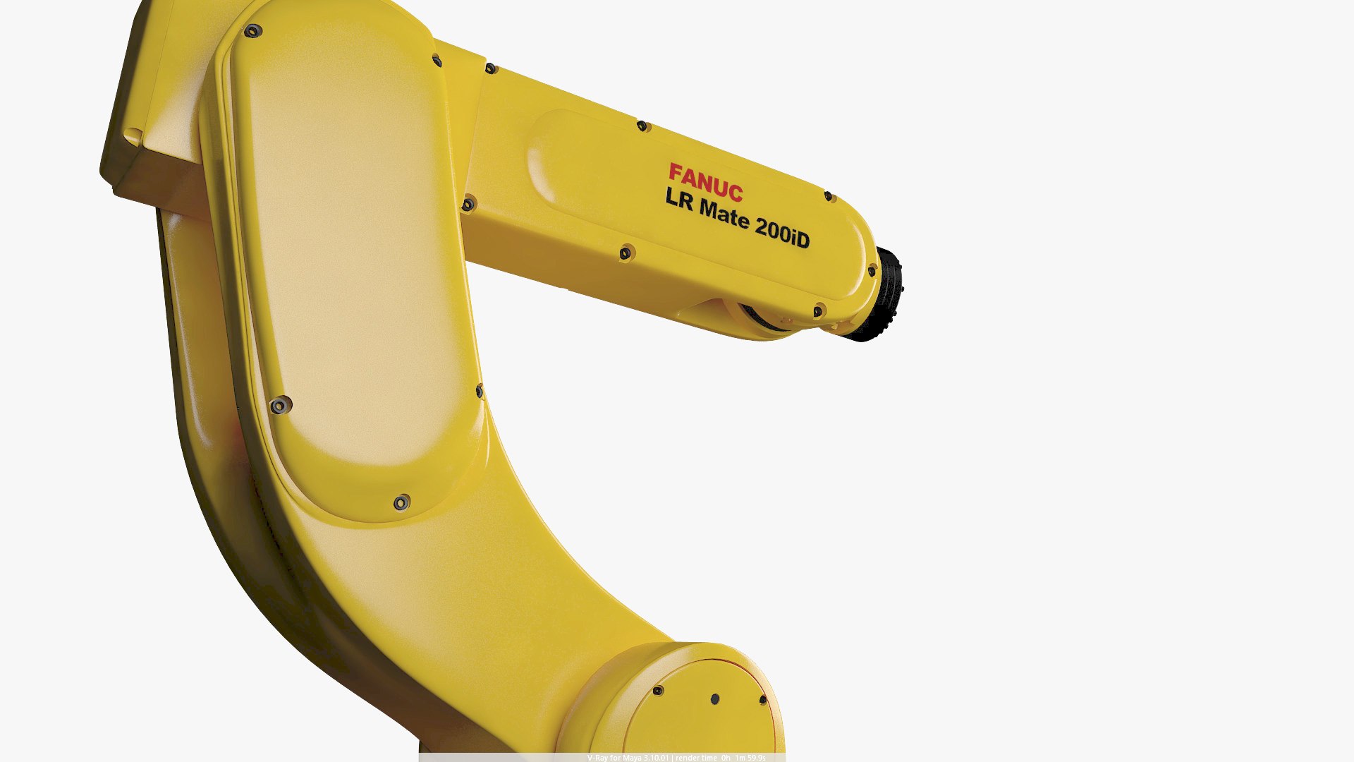 3D Fanuc Lr Mate 200id Model - TurboSquid 1528689