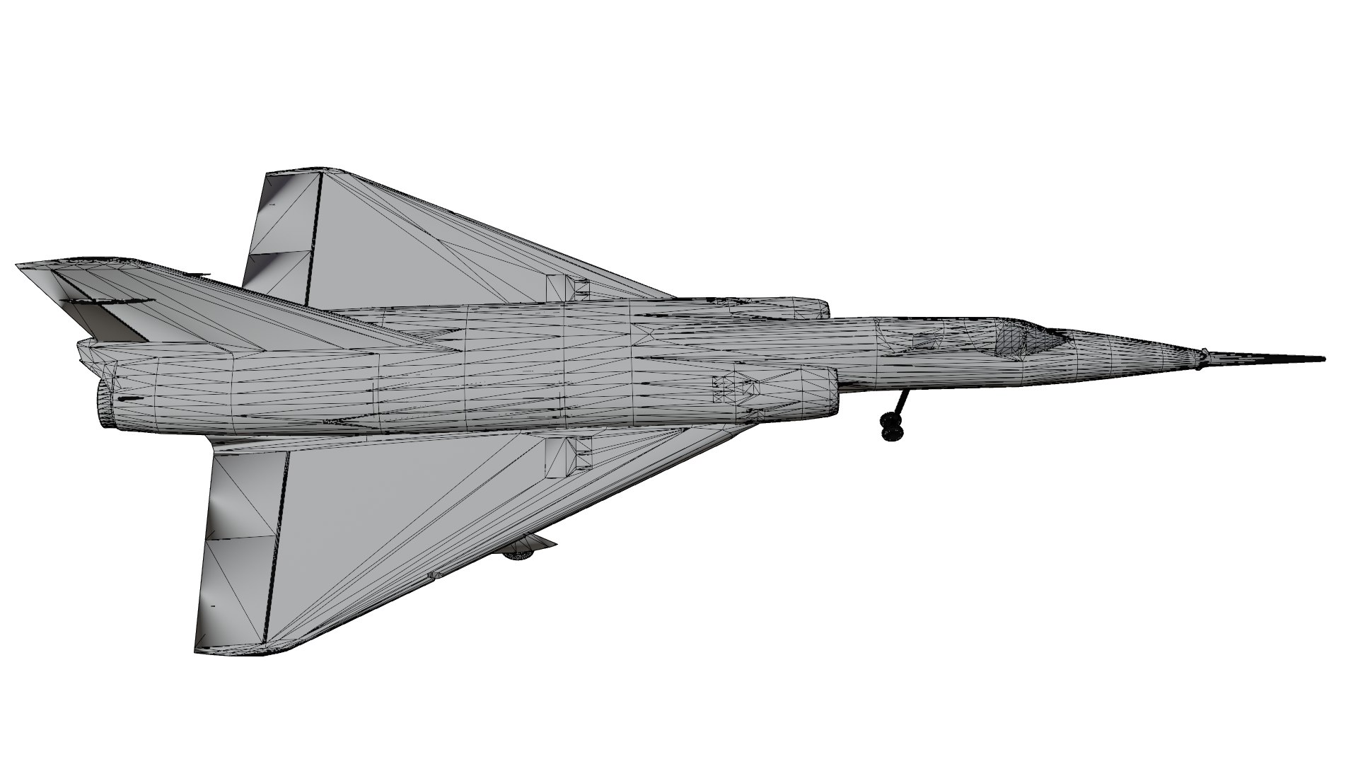 3D Mirage IV - TurboSquid 2307960