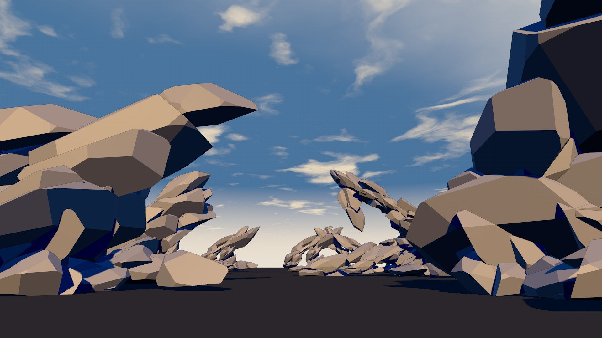 3D Rock Stone V3 Low Poly Model - TurboSquid 2151515