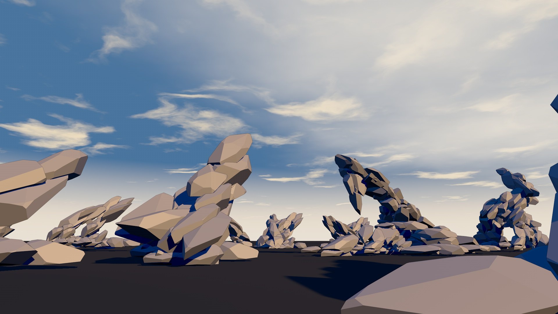 3D Rock Stone V3 Low Poly Model - TurboSquid 2151515