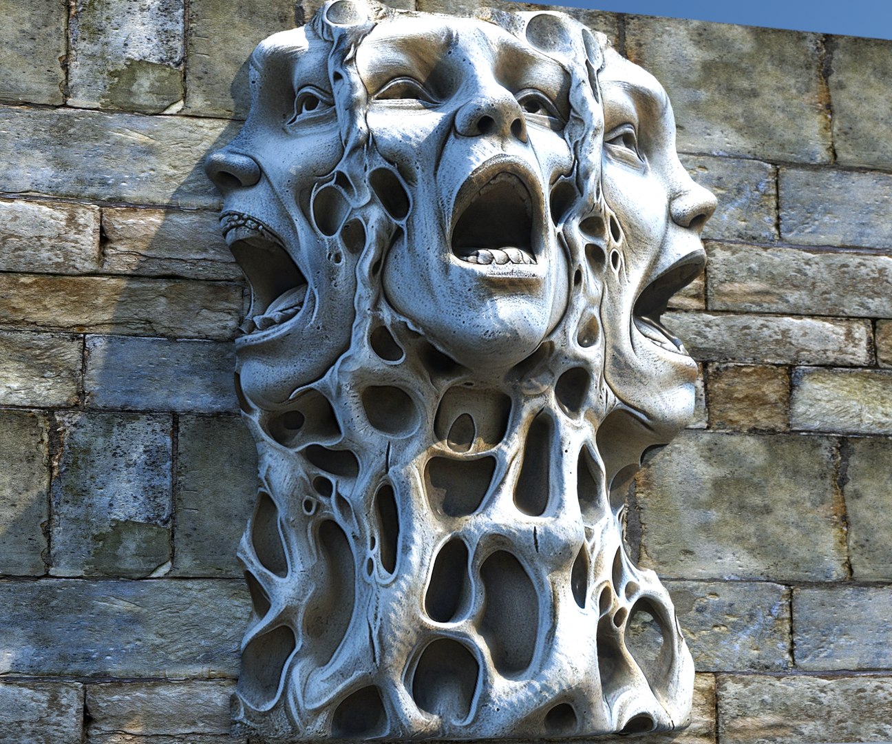 Classical Wall Pack Model - TurboSquid 2184679