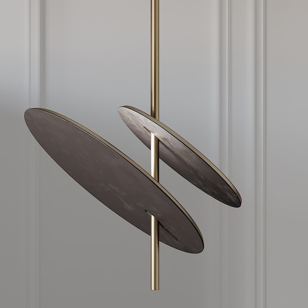 3D ceiling lights lua 2c - TurboSquid 1556457