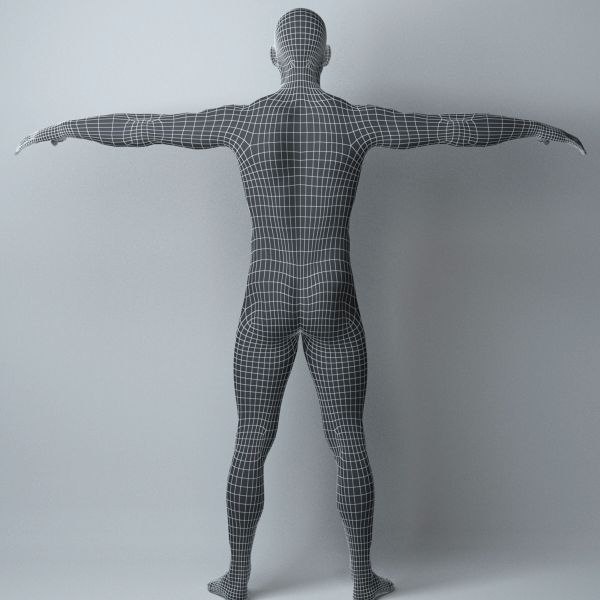 3d model rigged male female characters