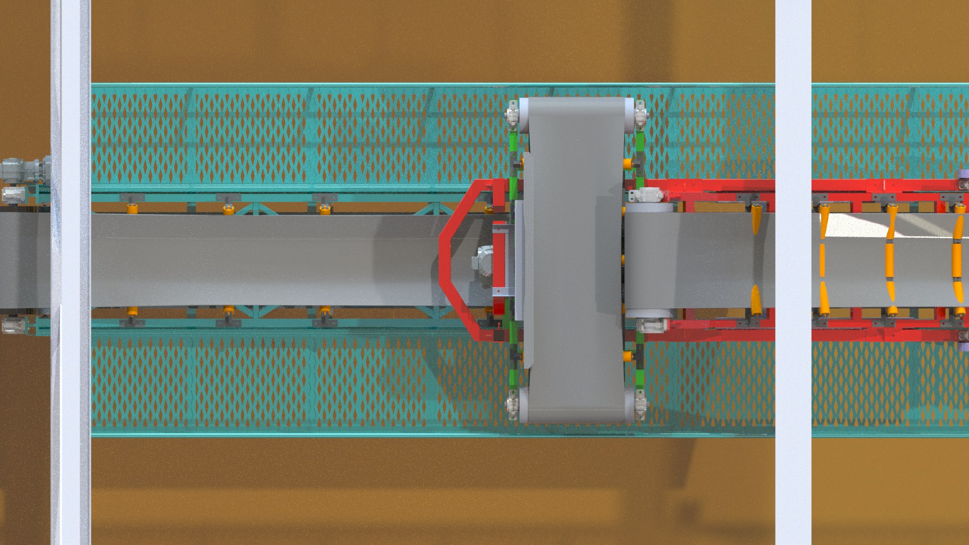 3D Model Wood Chip Conveyor - TurboSquid 1525703