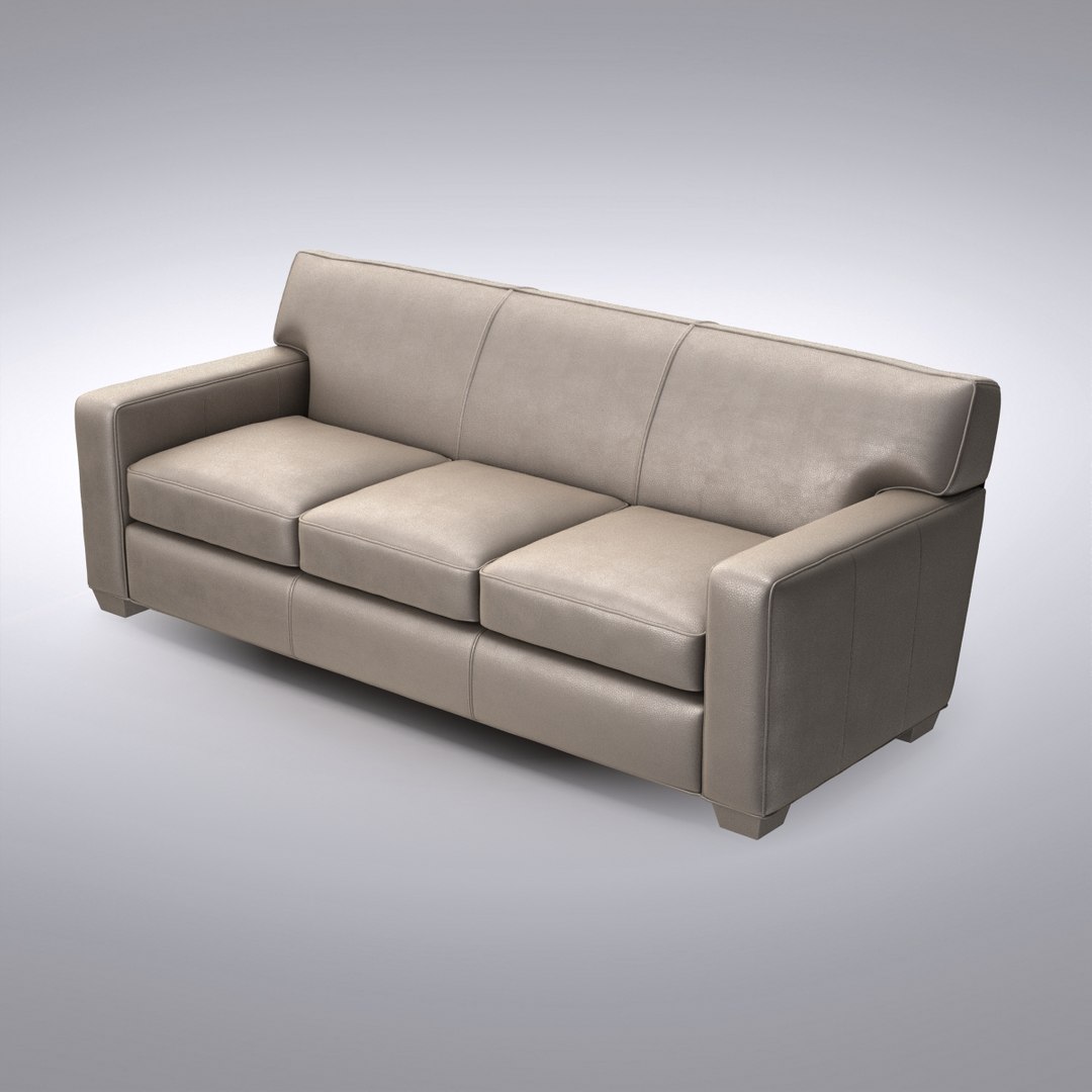 3d Model Crate Barrel - Cameron